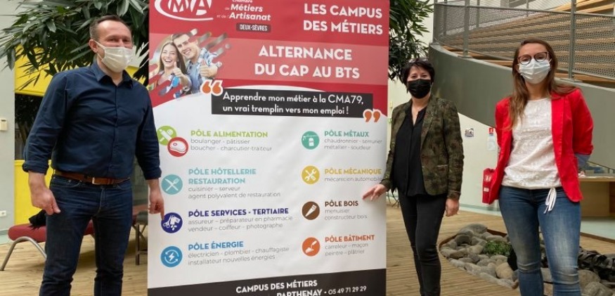 Reconversion professionnelle grâce à la CMA 79 - Radio Gâtine