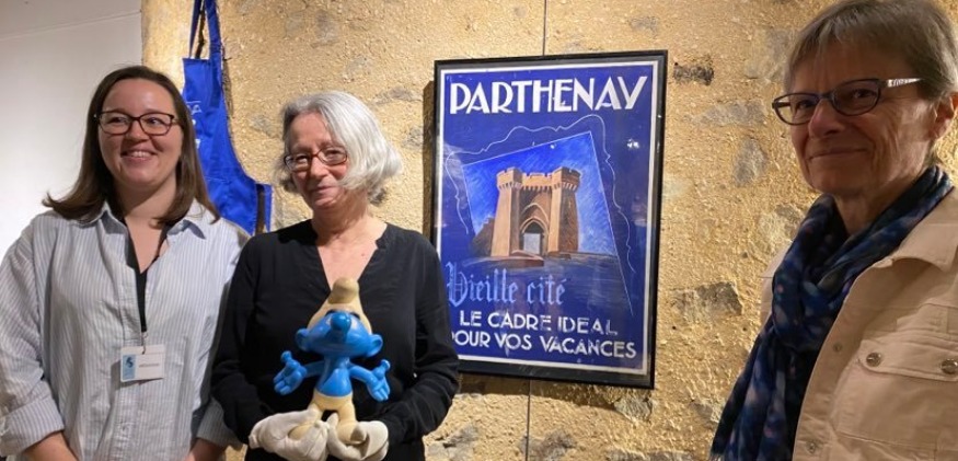 50 nuances de bleu au musée de Parthenay - Radio Gâtine