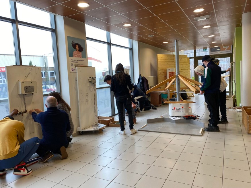 À la découverte des métiers du BTP à la MDEE. - Radio Gâtine